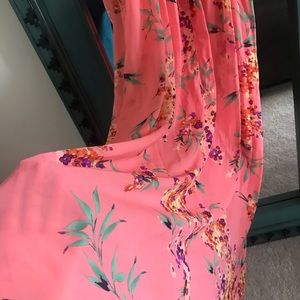 eva mendes for New York & Company | Dresses | Plus Size Floral Maxi ...